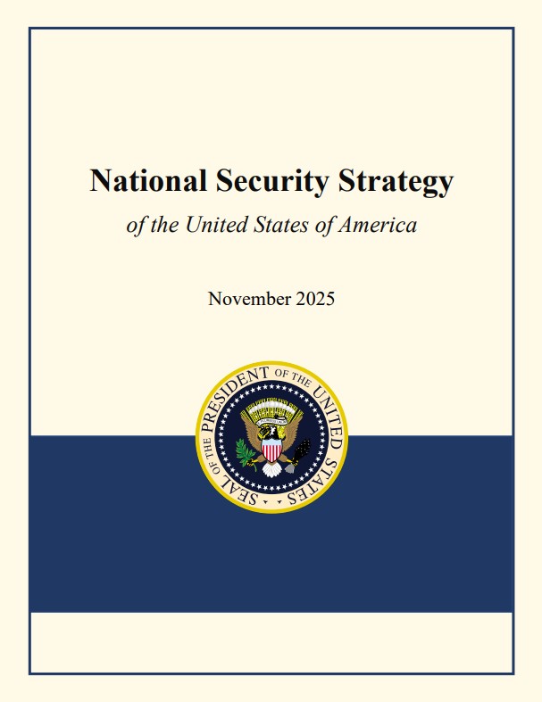 My 2 Cents: The National Security Strategy of the USA, Nov 2025 ...